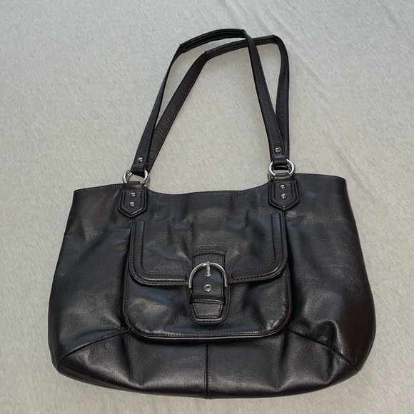 Coach | Bags | Vintage Coach Purse With Buckle Detail | Poshmark